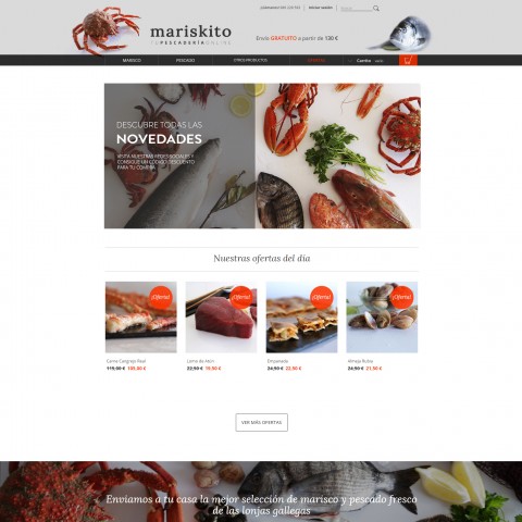 ¡VISITA YA NUESTRA NUEVA TIENDA ONLINE! - El Blog de Mariskito